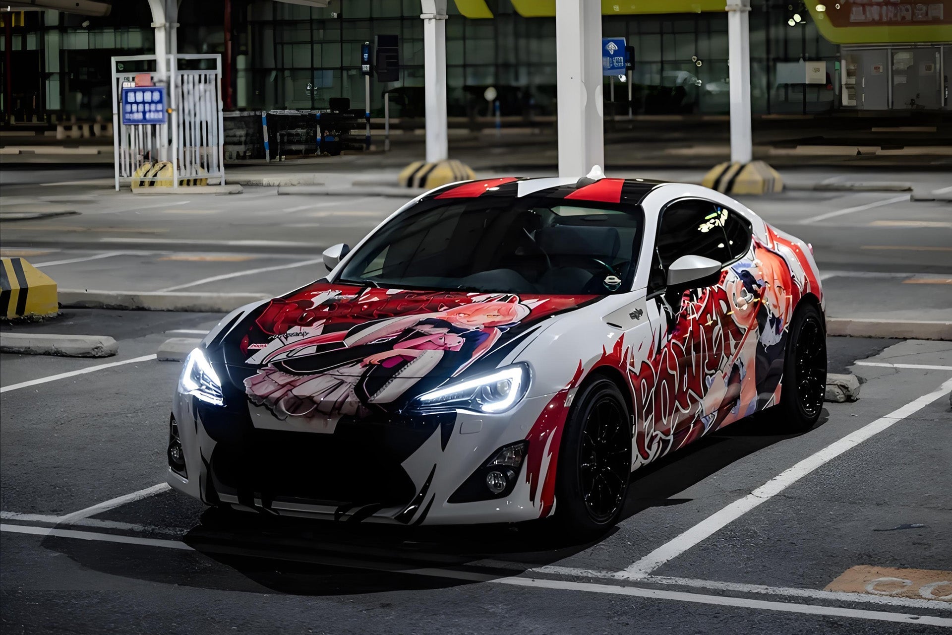 Chainsaw Man Power Itasha – Driving with Chaos and Style ⚡🚗 – Auto ...