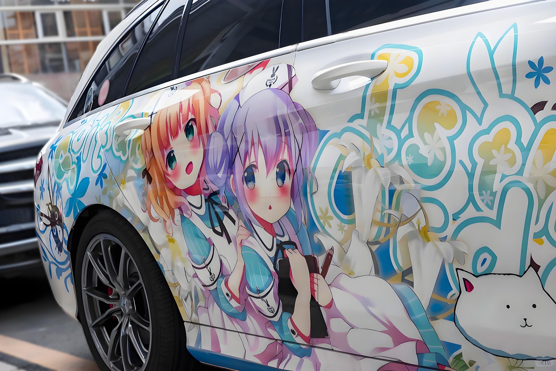 🐇 Is the Order a Rabbit? Itasha Cars That Warm Your Heart – Auto Wraps ...