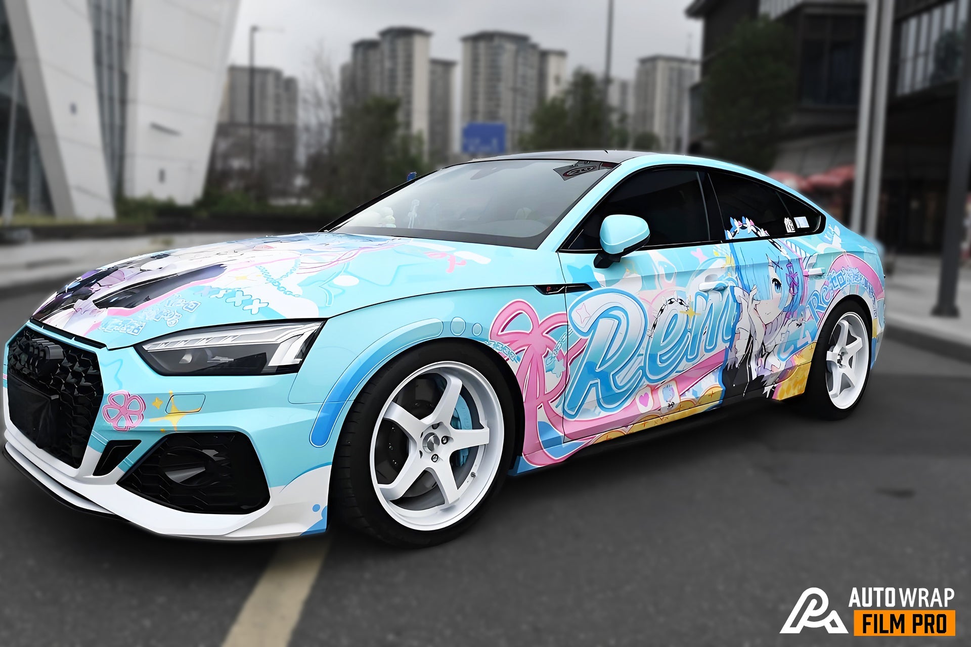 Re:Zero – Starting Life in Another World Rem Car Wrap ️💙 – Auto Wraps ...