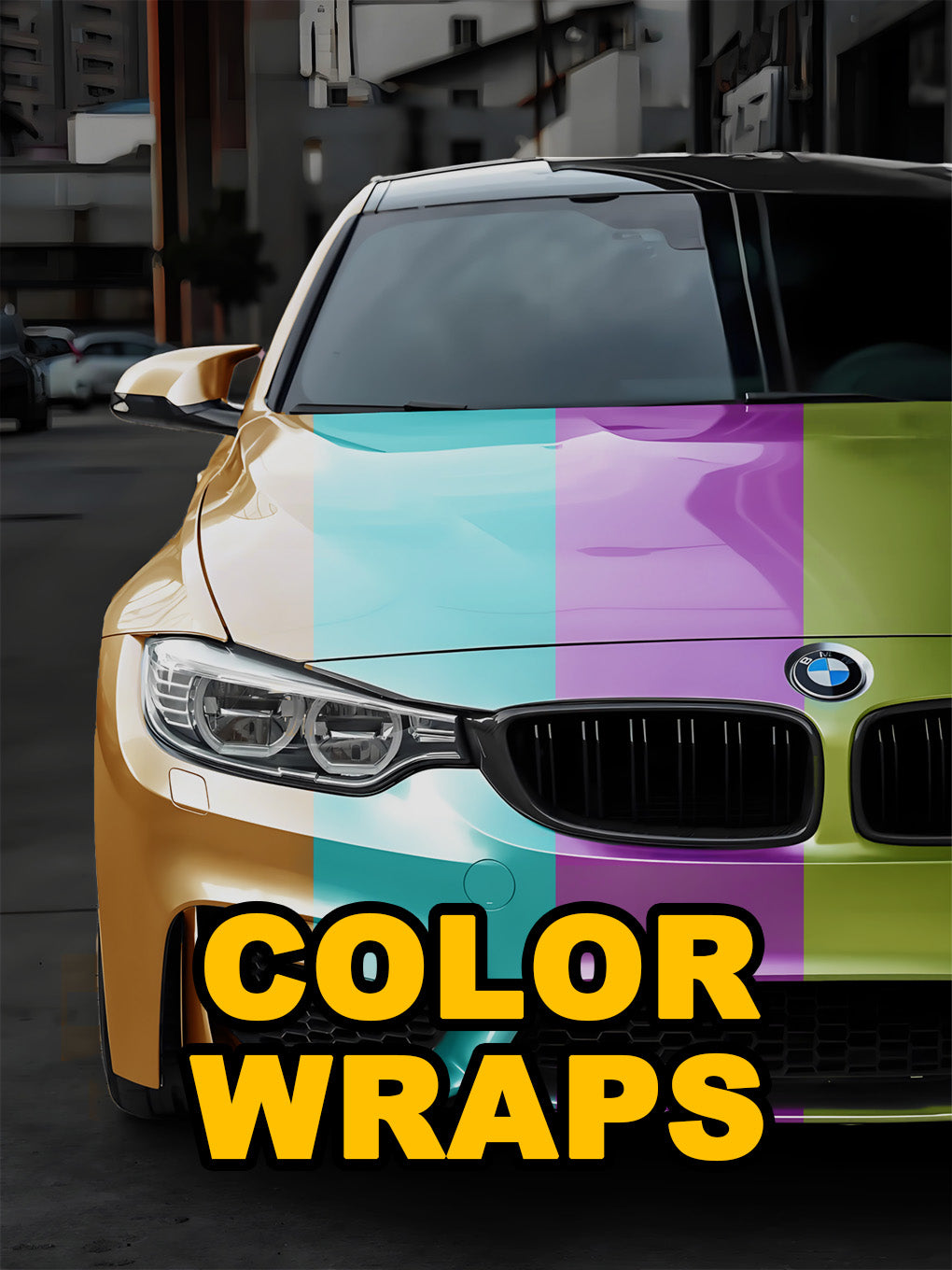 Color Car Wrap – Auto Wraps Film Pro