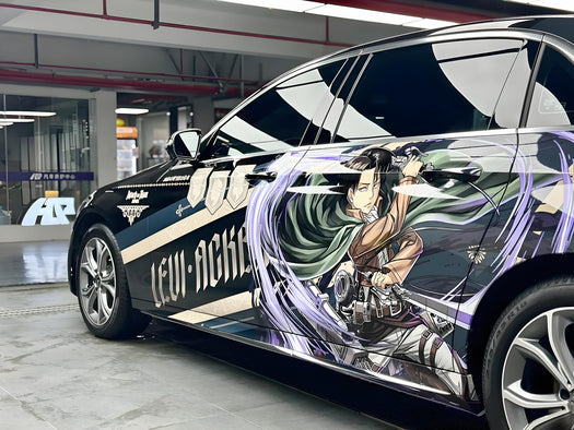 Attack on Titan Levi Ackerman Car Wrap A [AW-170] – Auto Wraps Film Pro