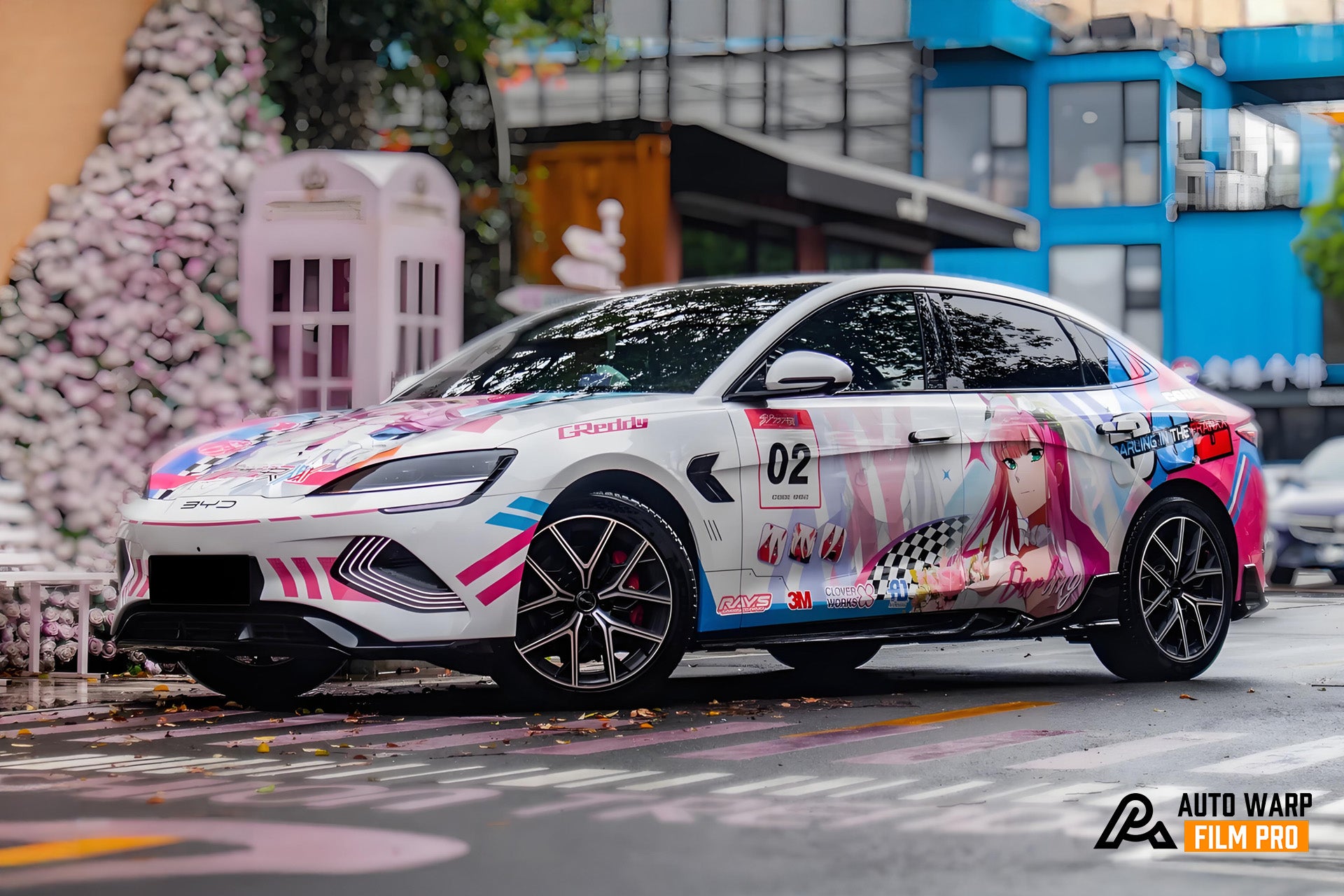 DARLING in the FRANXX Zero Two Car Wrap – Auto Wraps Film Pro