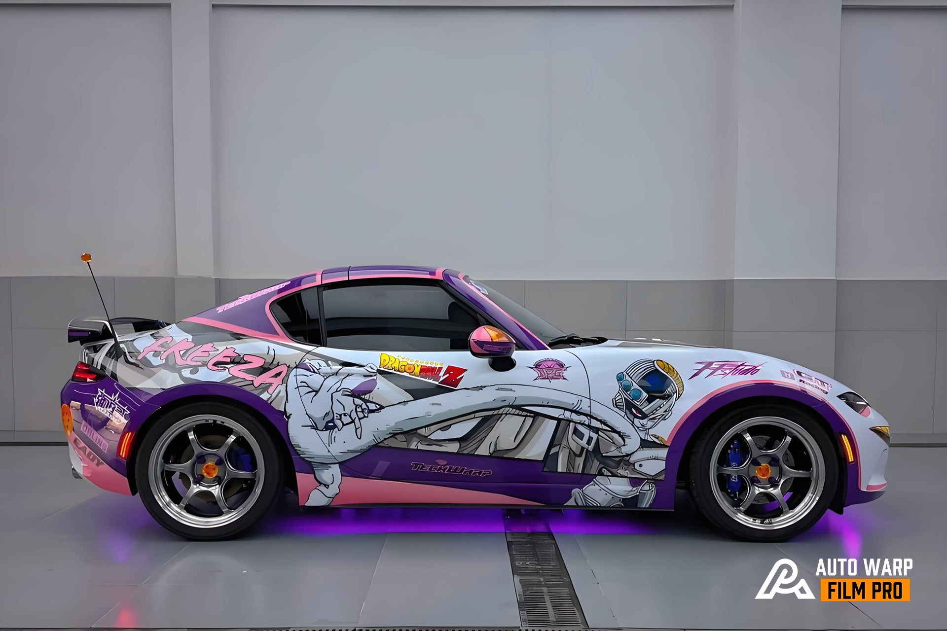 Dragon Ball Frieza Car Wrap – Auto Wraps Film Pro