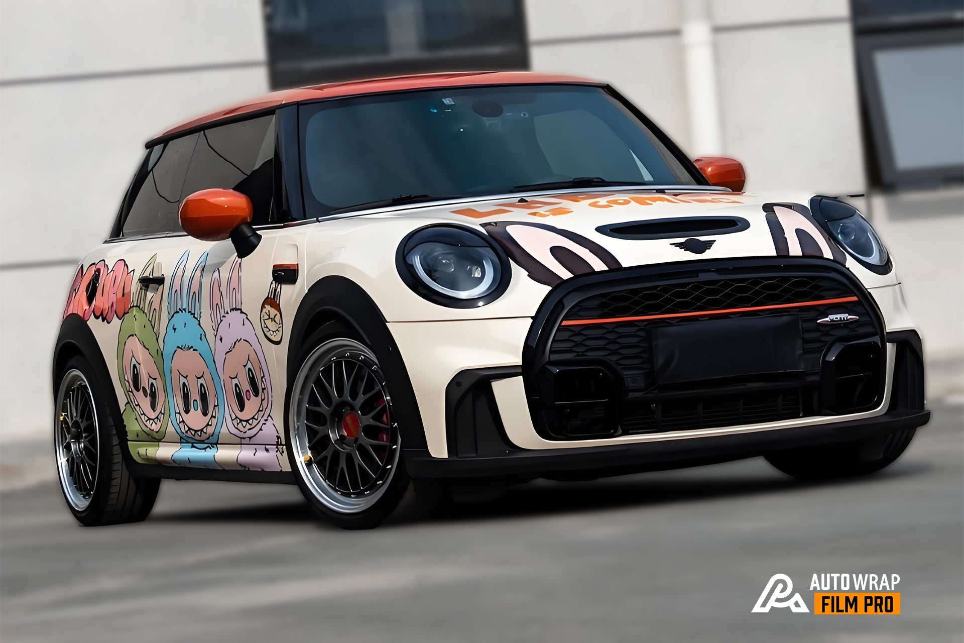 LABUBU B Full Size Car Wrap [UW-04] – Auto Wraps Film Pro