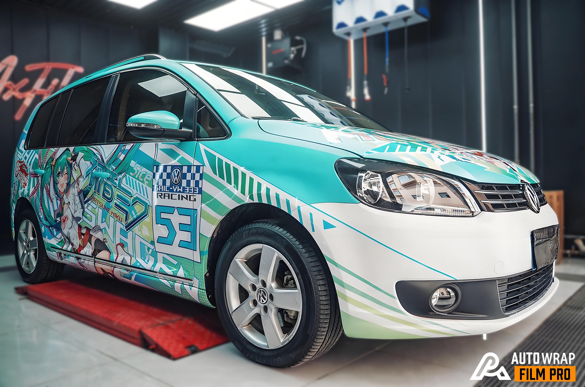 Miku N Car Wrap [AW-74] – Auto Wraps Film Pro